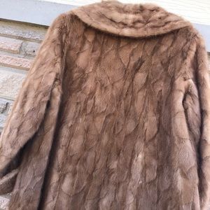Vintage | Jackets & Coats | Vintage Mink Fur Full Length Coat Authentic ...